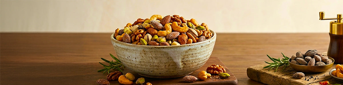 Mixed Nuts & Trail Mix – Alrahi Roastery